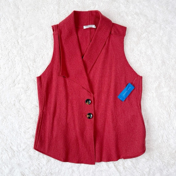 cut loose | Jackets & Coats | Nwt Cut Loose Women Red 0 Wool Front ...